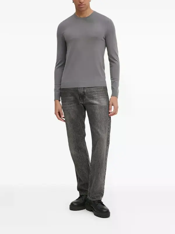 Hugo Boss Long-sleeve Sweater - Grey