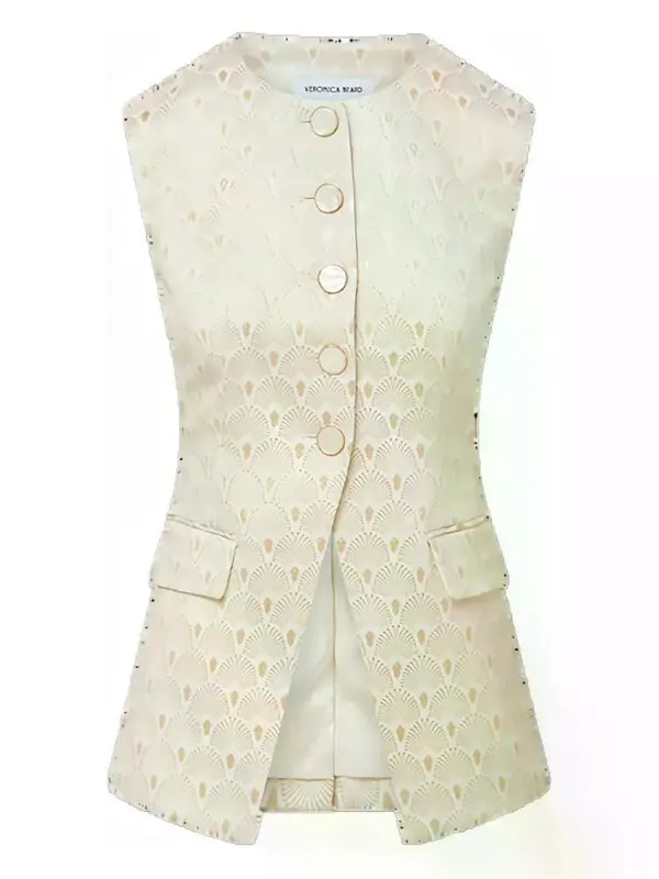 Veronica Beard Lois Button-fastening Waistcoat