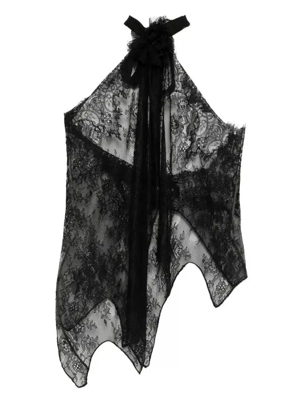 BLAKLACE Lace Halter Top