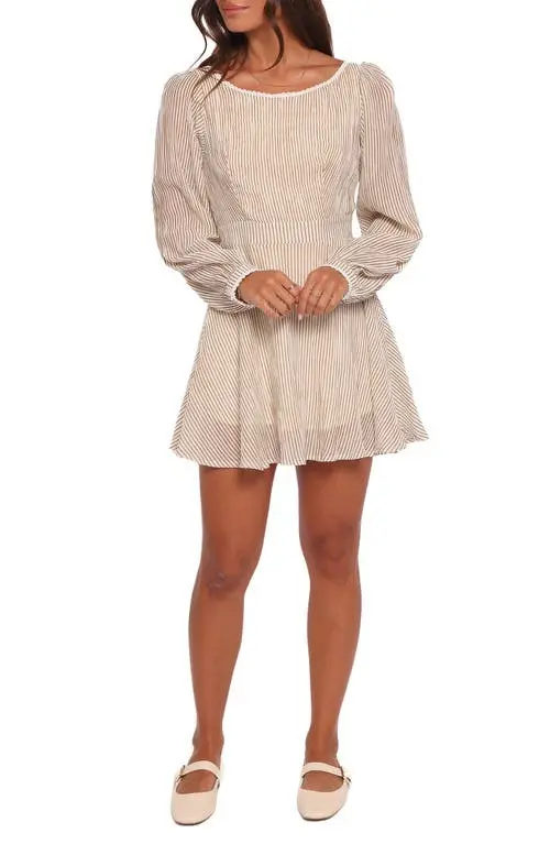 PETAL & PUP Kyra Long Sleeve Minidress