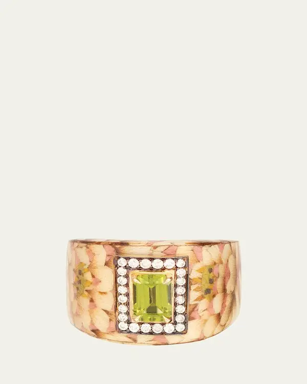 SILVIA FURMANOVICH Marquetry Lotus Ring