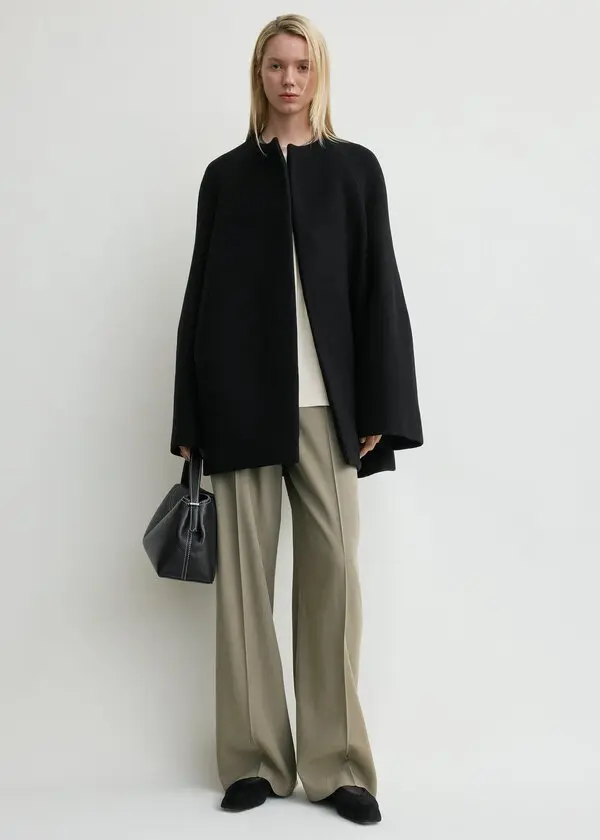 TOTÊME Bell-sleeve Wool-blend Coat