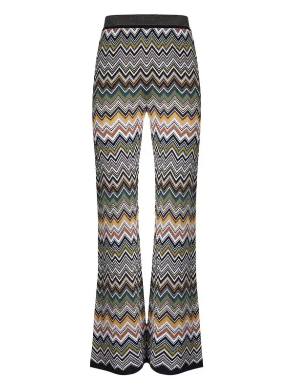 Missoni Wool Blend Trousers - Brown