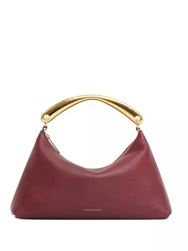MANSUR GAVRIEL Rhea Metal-handle Shoulder Bag
