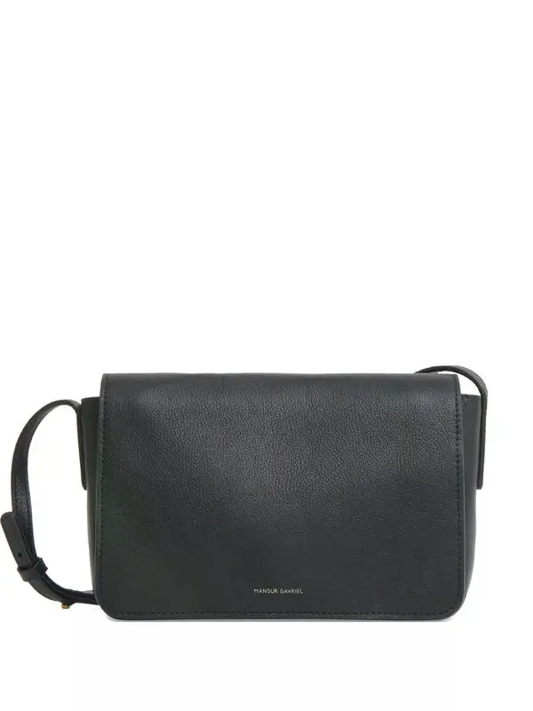MANSUR GAVRIEL Clio Leather Cross Body Bag - Black