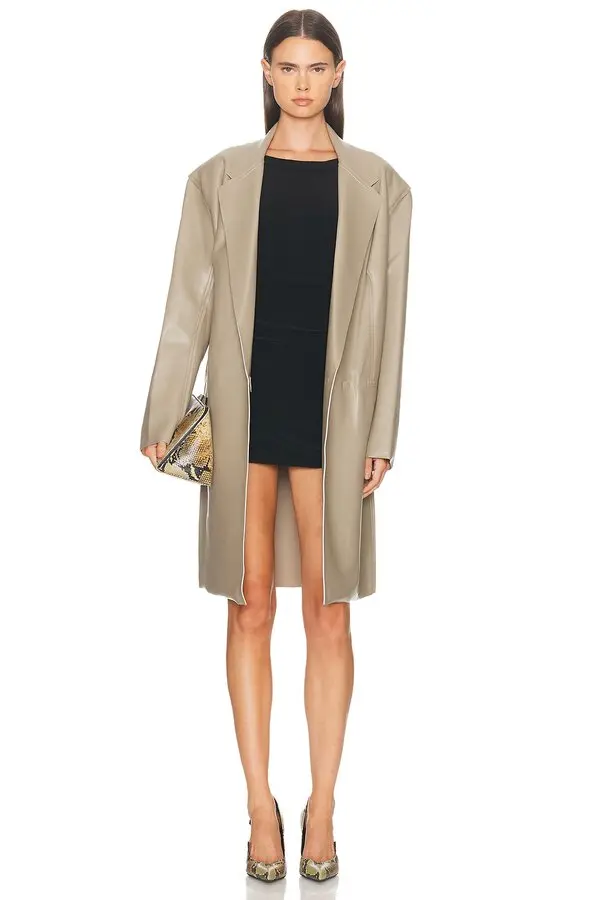 Norma Kamali Oversized Double Breasted Jacket