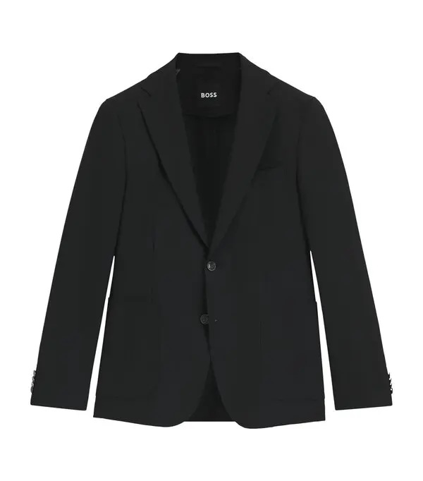 Hugo Boss Single-breasted Slim Blazer - Black