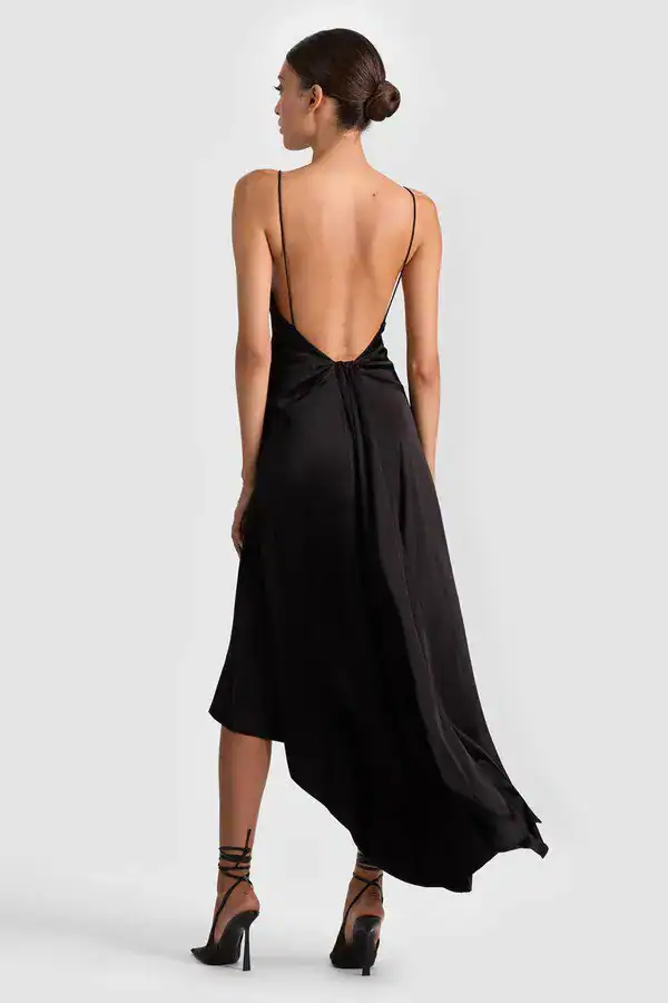 alice and olivia black slip dress + Luciana Midi In - 60% Off Size:Child14 AUG2025DROP1 Black Sparkle Wedding Dress, Introducing the alice +