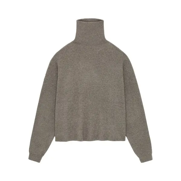 Fear Of God Waffle Turtleneck - Grey
