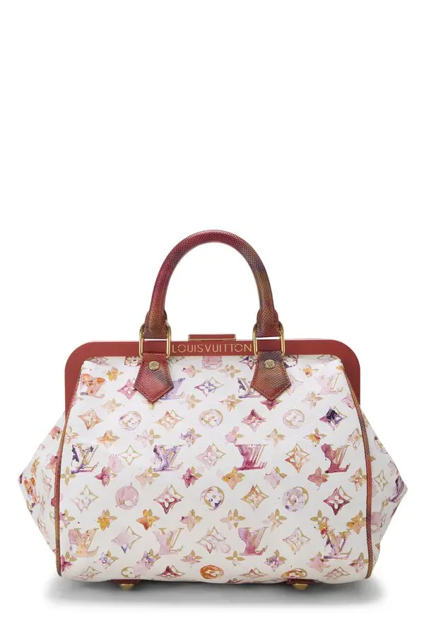 LOUIS VUITTON Richard Prince X Monogram Watercolor Frame Speedy