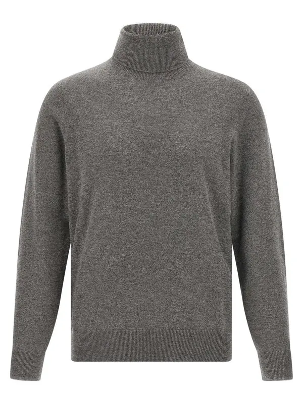 Brunello Cucinelli Turtleneck Cashmere Sweater - Multicolor