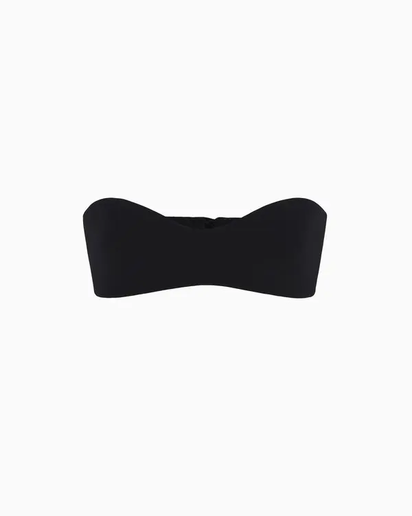 Giorgio Armani Silk Cady Bandeau Top