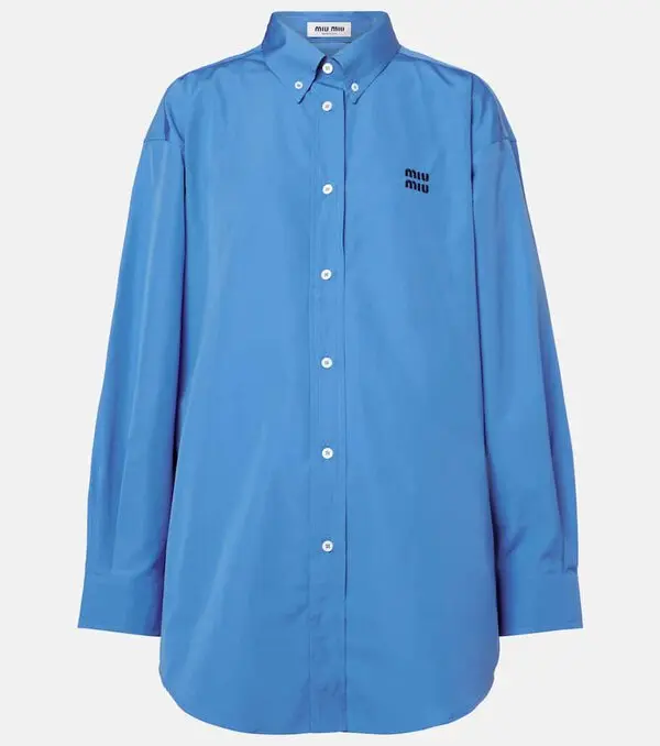 Miu Miu Cotton Poplin Shirt