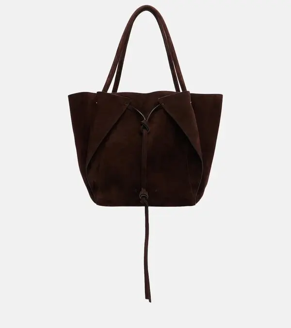 Gabriela Hearst Marija Suede Tote - Brown