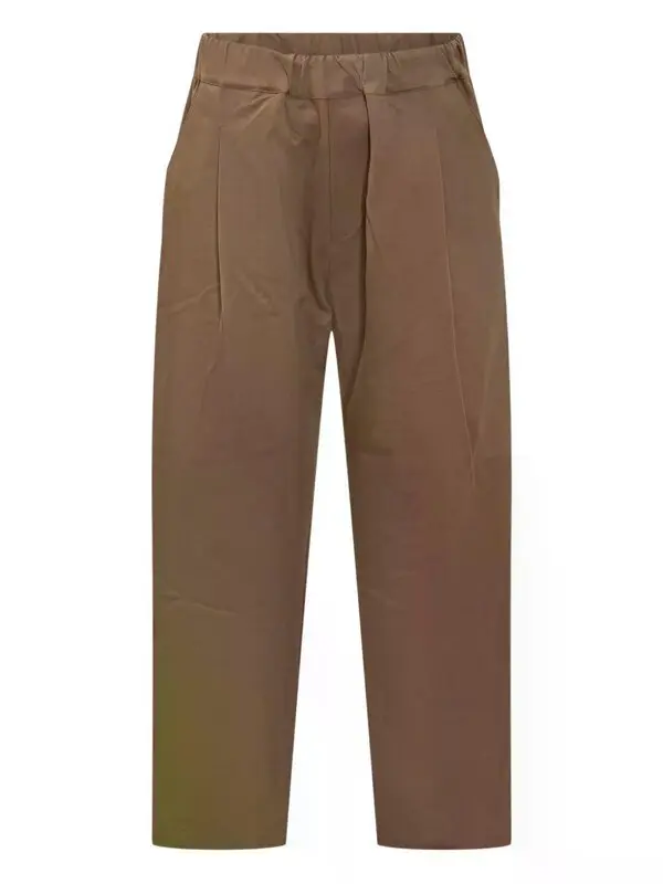 A PAPER KID Pleated Trousers - Brown
