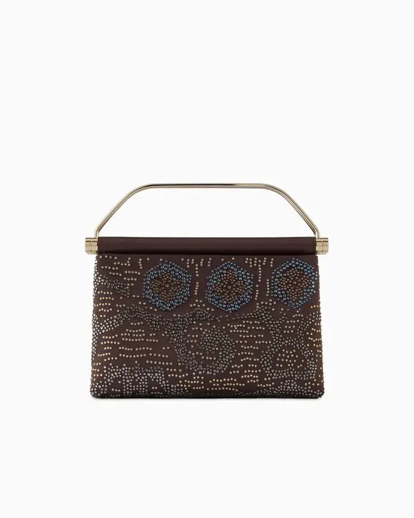 Giorgio Armani Small Rhinestone Handbag - Multicoloured