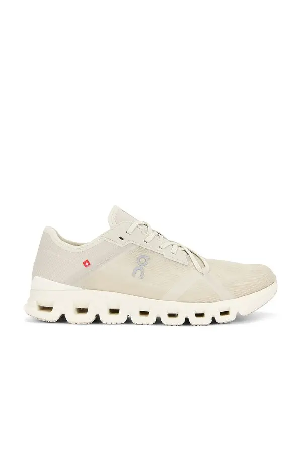 On Cloud X 4 Ad Sneaker - Pelican & Ghost