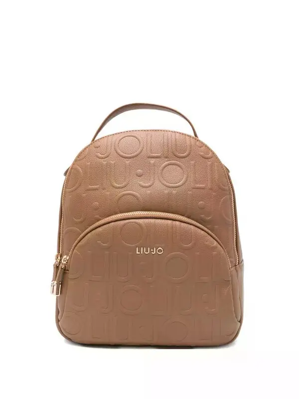 Liu Jo Logo-plaque Backpack - Neutrals