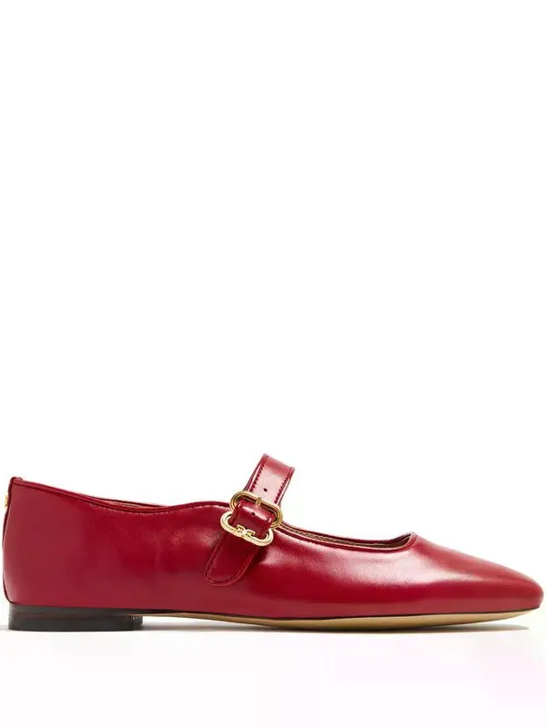Sam Edelman Michaela Buckle-strap Ballet Flats - Red