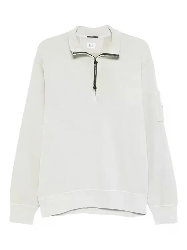 C.P. COMPANY Half-zip Cotton Sweatshirt