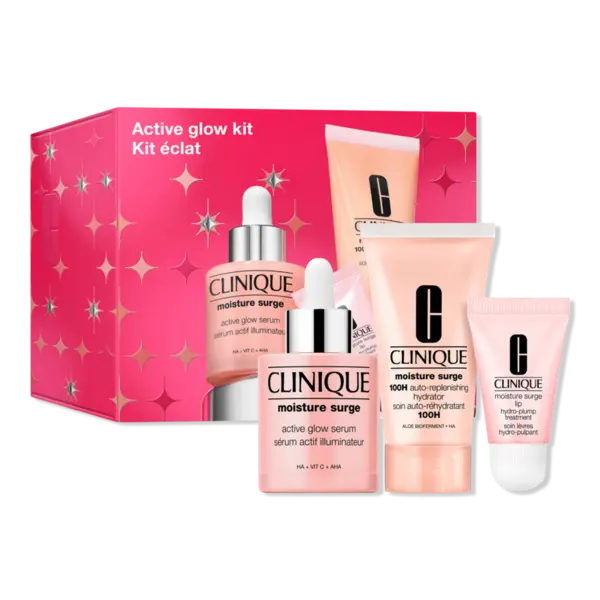 CLINIQUE Active Glow Moisture Surge Skincare Set