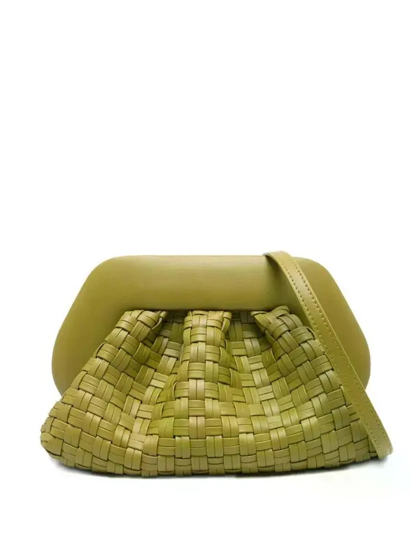 THEMOIRE Gathered Woven Clutch