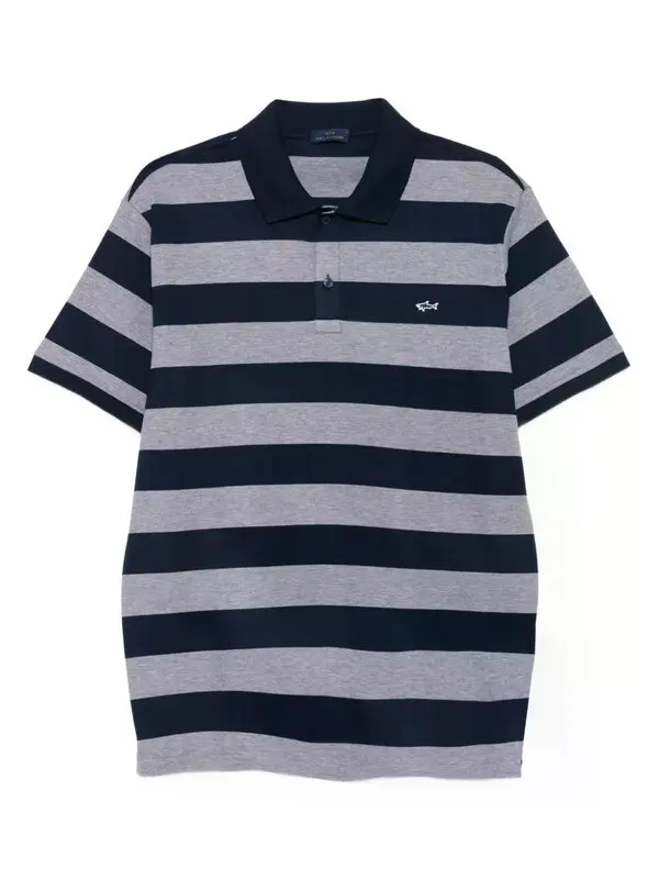 Paul & Shark Striped Polo Shirt