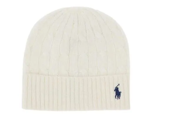 Ralph Lauren Cable Knit Beanie - Multicolor