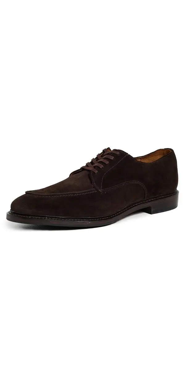Allen Edmonds Rivington Suede Lace Up Loafers