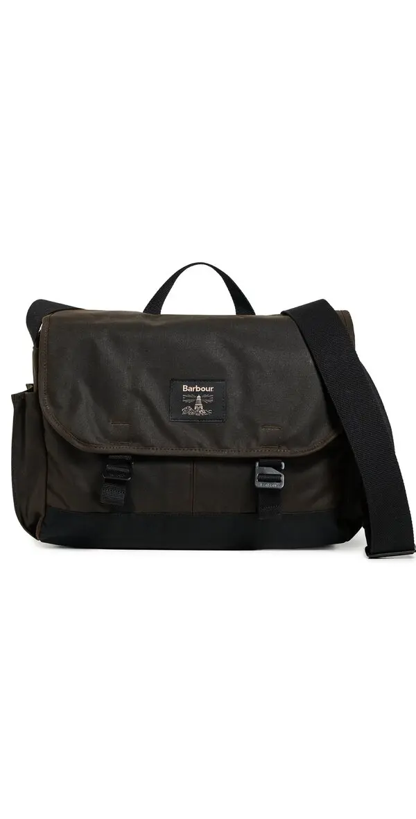 Barbour Field Wax Messenger Bag