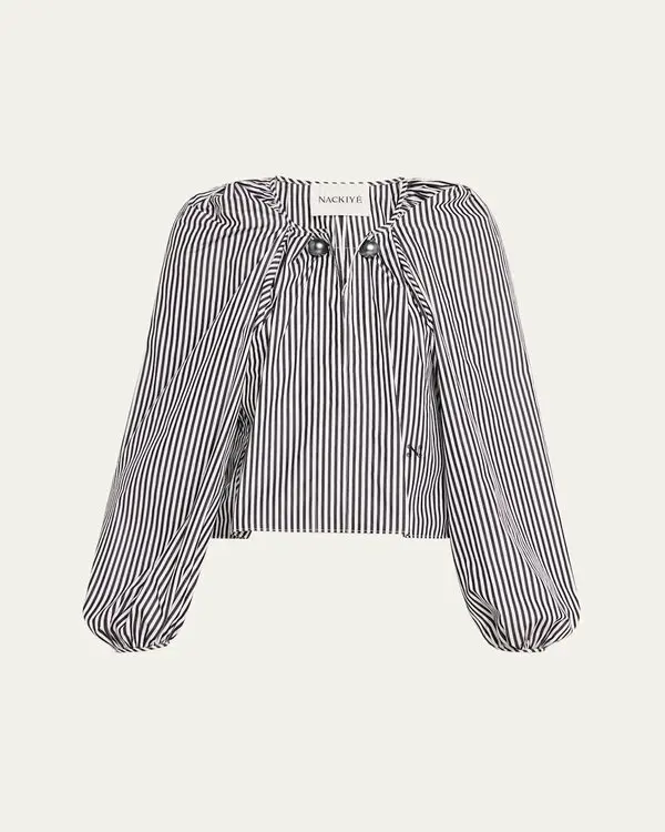 NACKIYE Grand Bazaar Striped Top