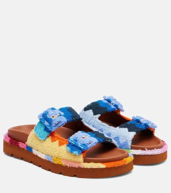 Missoni Clea Zigzag Terry Sandals