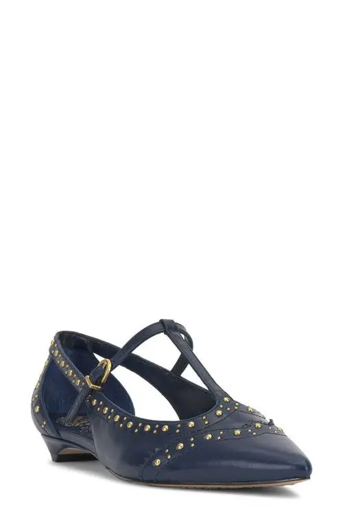 Vince Camuto Valkie Pointed Toe Flat - Deep Navy