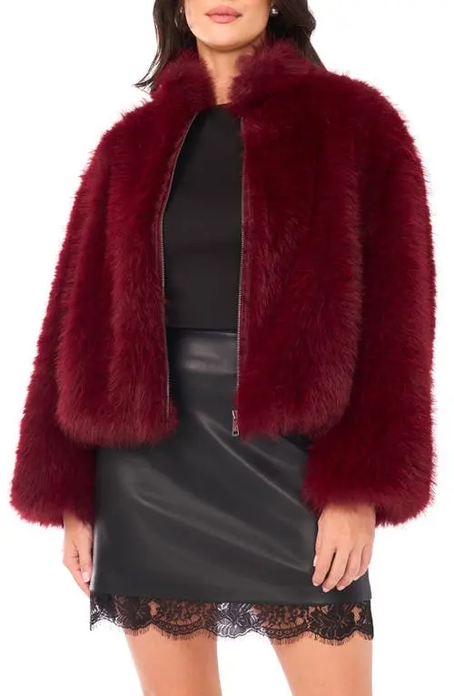 Vince Camuto Faux Fur Jacket
