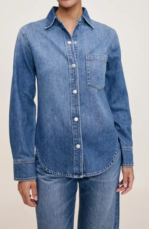 DL1961 Ines Denim Shirt - Lapis