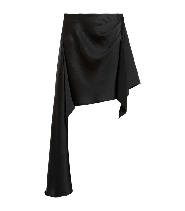 All Saints Satin Sami Skirt