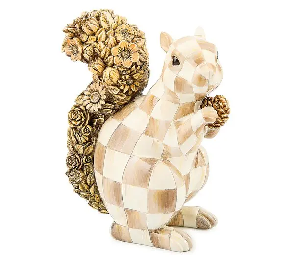 MACKENZIE-CHILDS Autumn Squirrel Figurine