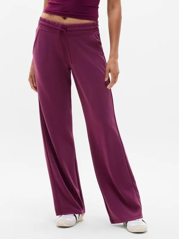 Athleta Seasoft Mid-rise Straight Pant - Plum