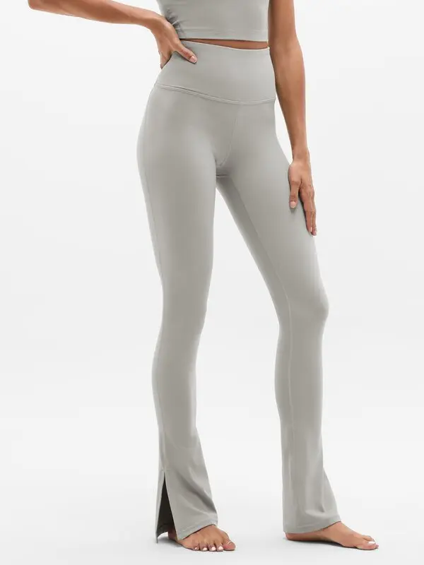 Athleta Elation Ultra High Rise Split Slim Flare Pant - Featherstone