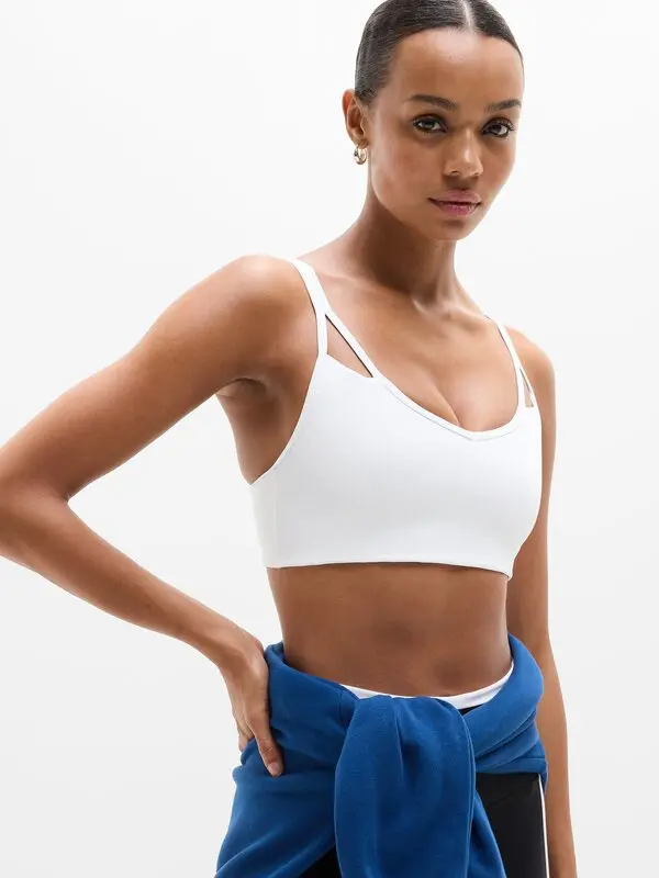 Athleta Cut Out Bra D-dd - Bright White