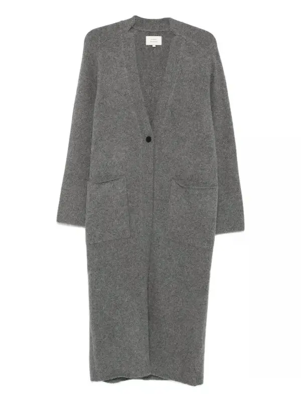 Loulou De Saison Buttoned Patch-pocket Cardigan - Grey