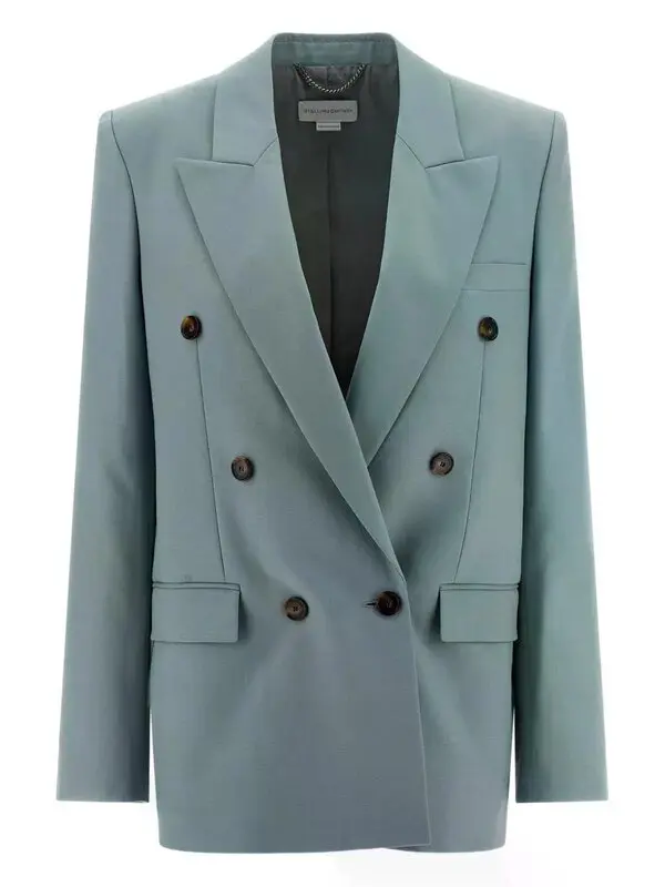 Stella McCartney Double-breasted Peak-lapel Blazer