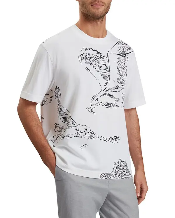 Ted Baker London Jamesio Short Sleeve Seagull Graphic Tee