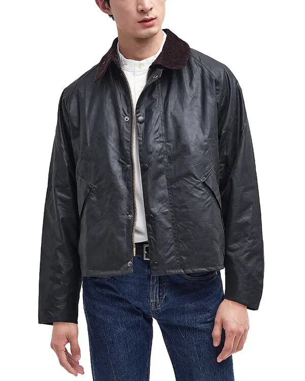 Barbour Transport Wax Jacket - Sage