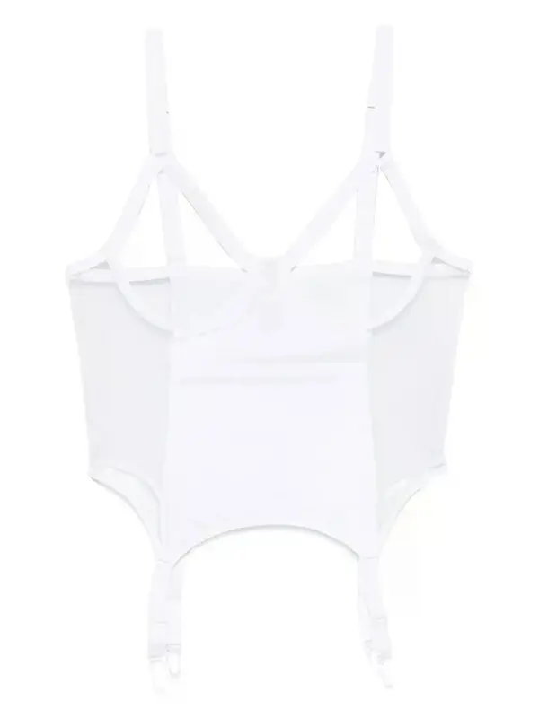MAISON CLOSE Pure Tentation Open Garter Bodysuit
