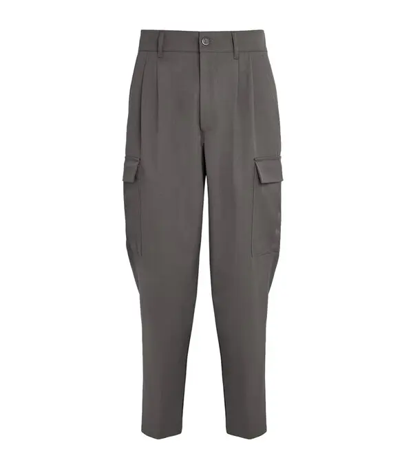 Barena Venezia Stretch-virgin Wool Pleated Trousers