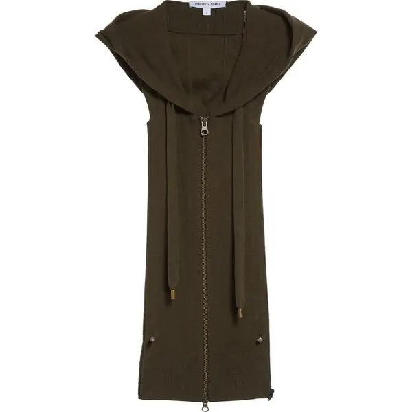 Veronica Beard Hooded Wool & Cashmere Dickey