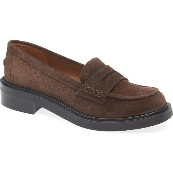 ATP ATELIER Albaredo Penny Loafer - Walnut
