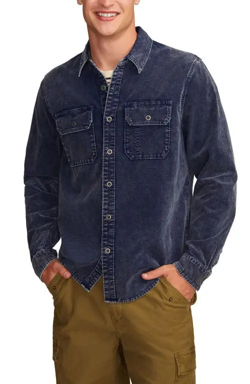 Lucky Brand Cotton Corduroy Button-up Shirt