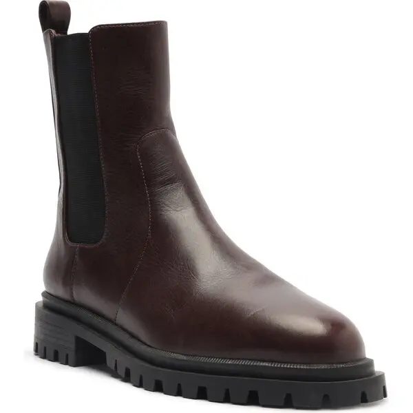 AREZZO Brandy Chelsea Boot - Grape Brown